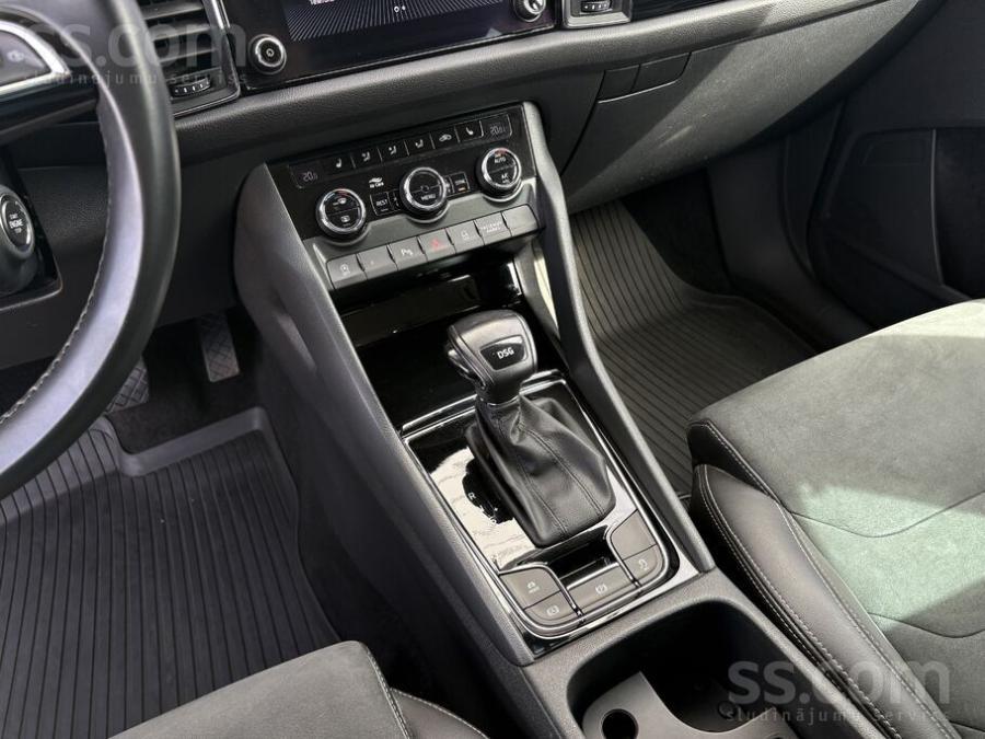 Grey Skoda Kodiaq 2018 in Riga, with an engine capacity of 1.50 L and mileage of 95 thousand km for 20900 €, photo 19 on AUTOMOTO.COM.LV