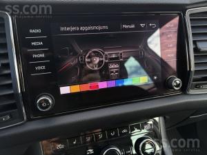 Grey Skoda Kodiaq 2018 in Riga, with an engine capacity of 1.50 L and mileage of 95 thousand km for 20900 €, photo 31 on AUTOMOTO.COM.LV