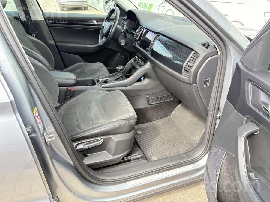 Pelēks Skoda Kodiaq 2018 Rīga, ar dzinēja tilpumu 1.50 L un nobraukumu 95 tūkst. km par 20400 €, foto 14 vietnē AUTOMOTO.COM.LV