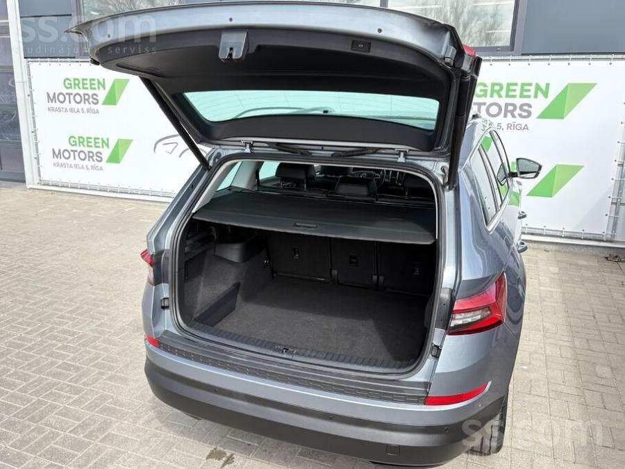 Pelēks Skoda Kodiaq 2018 Rīga, ar dzinēja tilpumu 1.50 L un nobraukumu 95 tūkst. km par 20400 €, foto 25 vietnē AUTOMOTO.COM.LV