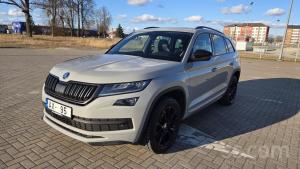 Grey Skoda Kodiaq 2018 in Valmiera, with an engine capacity of 2.00 L and mileage of 238 thousand km for 23000 €, photo  on AUTOMOTO.COM.LV
