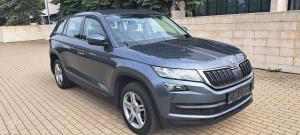 Grey Skoda Kodiaq 2018 in Vilnius, with an engine capacity of 1.50 L and mileage of 77 thousand km for 19490 €, photo  on AUTOMOTO.COM.LV