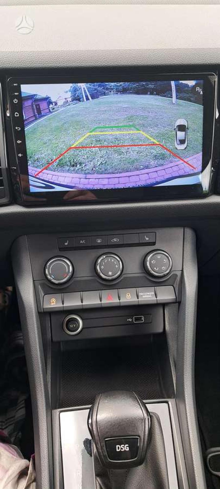 Grey Skoda Kodiaq 2018 in Vilnius, with an engine capacity of 1.50 L and mileage of 77 thousand km for 19490 €, photo 14 on AUTOMOTO.COM.LV