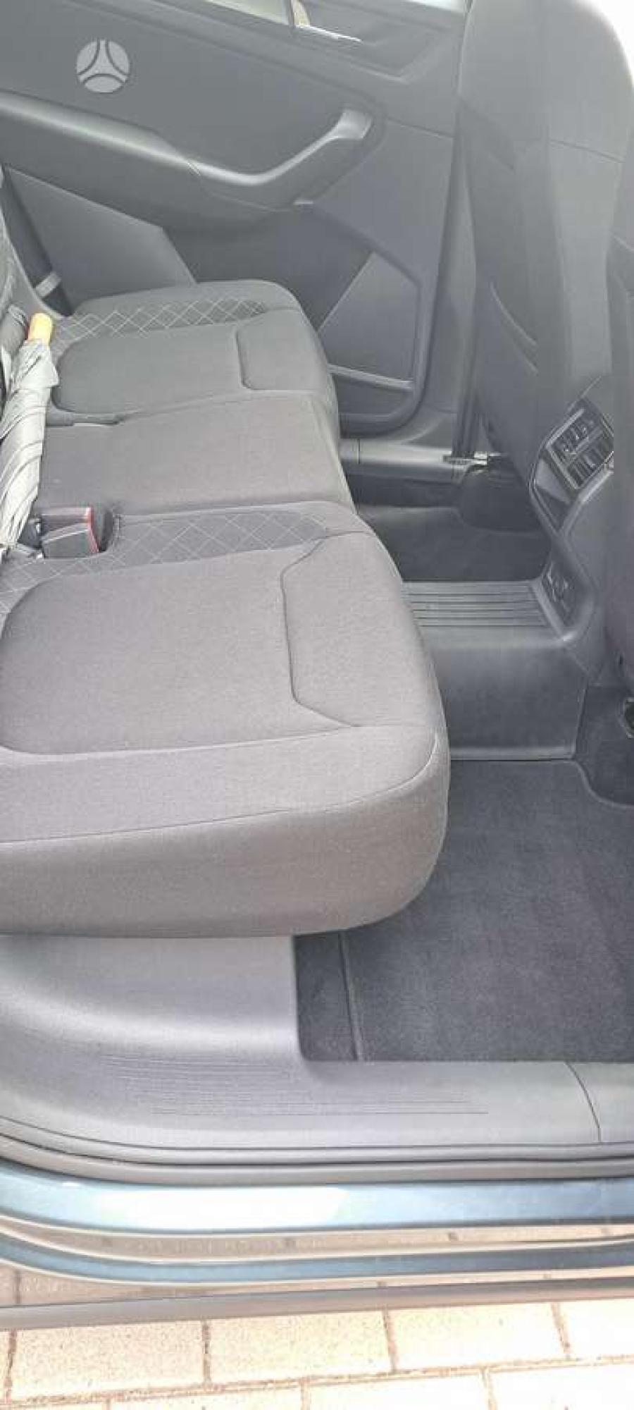 Grey Skoda Kodiaq 2018 in Vilnius, with an engine capacity of 1.50 L and mileage of 77 thousand km for 19490 €, photo 16 on AUTOMOTO.COM.LV