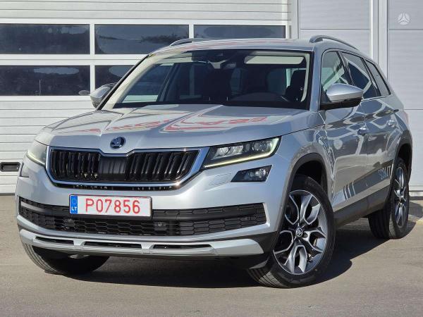 Grey Skoda Kodiaq 2018 in Jonava, with an engine capacity of 2.00 L and mileage of 273 thousand km for 20000 €, photo 3 on AUTOMOTO.COM.LV