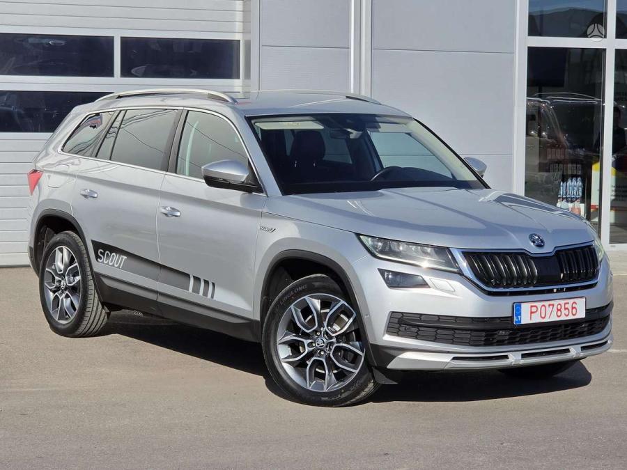Серый Шкода Kodiaq 2018 в Ионава, объемом двигателя 2.00 л и пробегом 273 тыс. км за 20000 €, фото 5 на AUTOMOTO.COM.LV