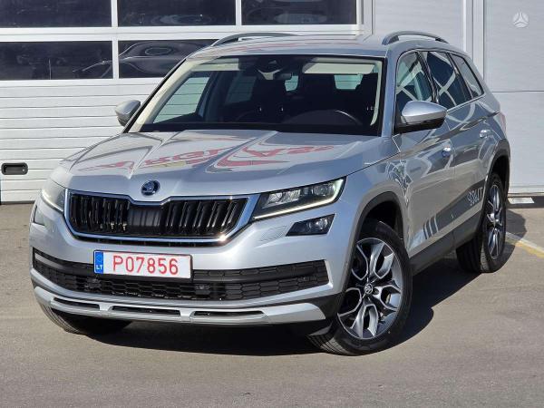 Grey Skoda Kodiaq 2018 in Jonava, with an engine capacity of 2.00 L and mileage of 273 thousand km for 20000 €, photo 10 on AUTOMOTO.COM.LV