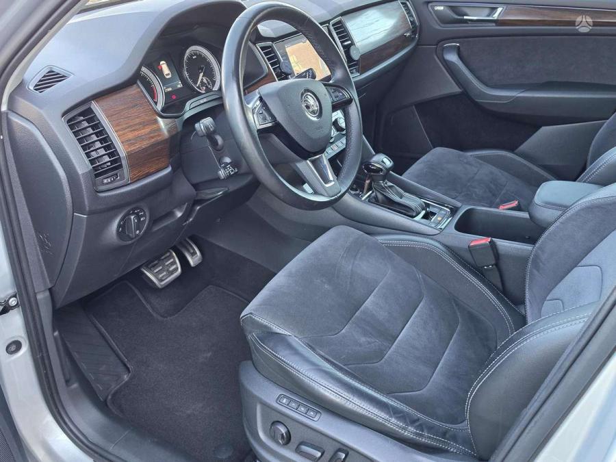 Серый Шкода Kodiaq 2018 в Ионава, объемом двигателя 2.00 л и пробегом 273 тыс. км за 20000 €, фото 15 на AUTOMOTO.COM.LV