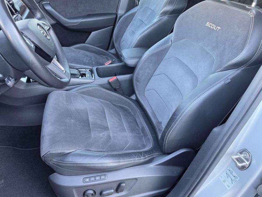 Серый Шкода Kodiaq 2018 в Ионава, объемом двигателя 2.00 л и пробегом 273 тыс. км за 20000 €, фото 18 на AUTOMOTO.COM.LV