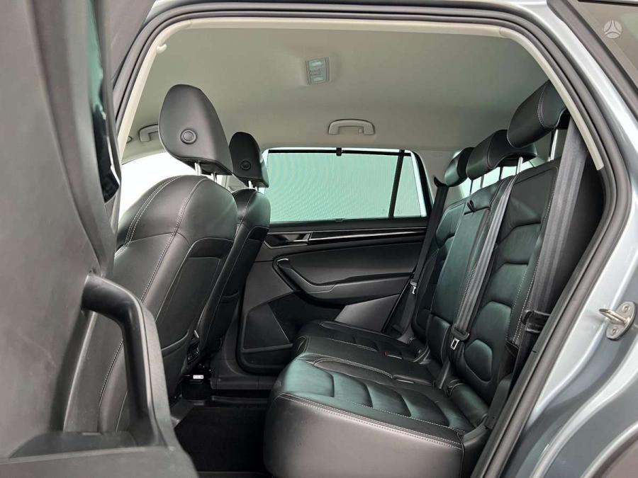 Серый Шкода Kodiaq 2018 в Вильнюс, объемом двигателя 1.97 л и пробегом 122 тыс. км за 21900 €, фото 20 на AUTOMOTO.COM.LV