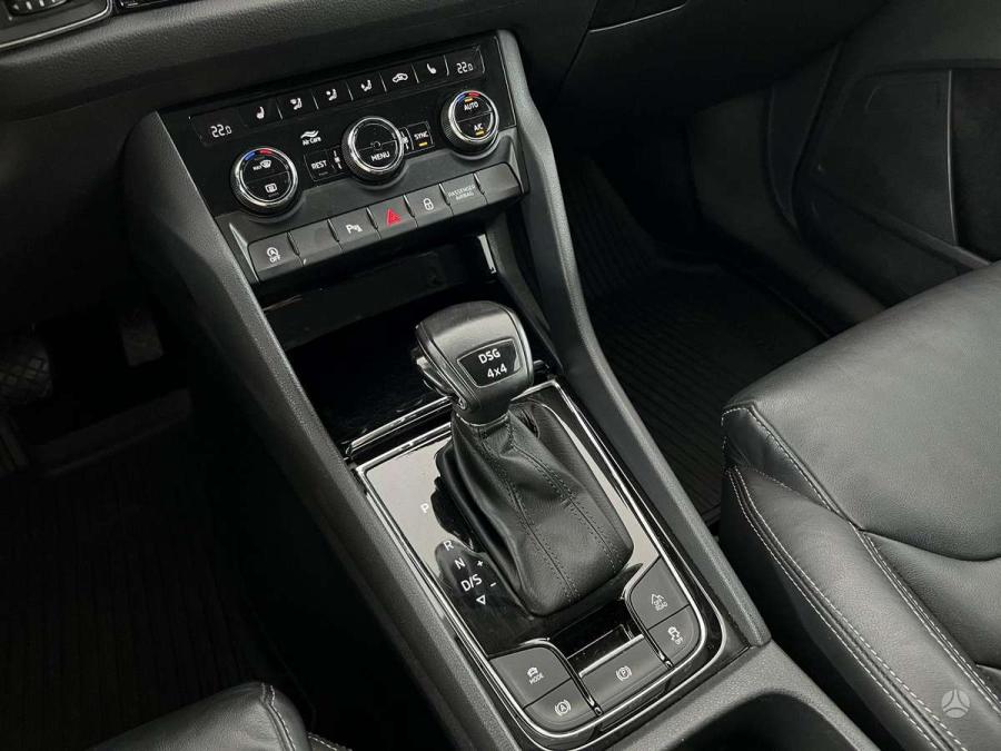Серый Шкода Kodiaq 2018 в Вильнюс, объемом двигателя 1.97 л и пробегом 122 тыс. км за 21900 €, фото 24 на AUTOMOTO.COM.LV