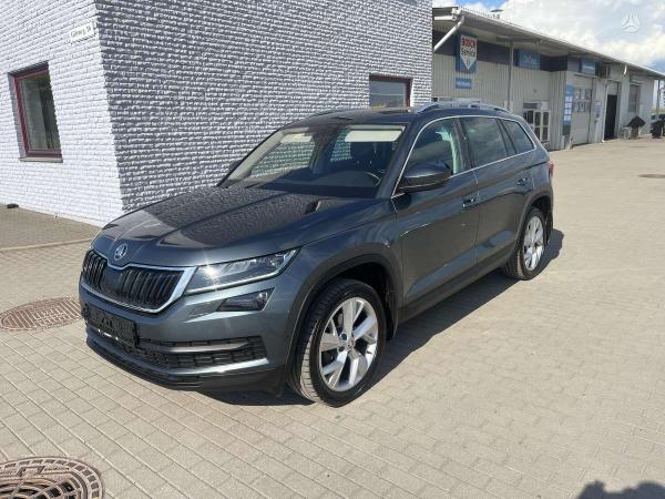 Pelēks Skoda Kodiaq 2018 Marijampole, ar dzinēja tilpumu 1.97 L un nobraukumu 211 tūkst. km par 16900 €, foto 1 vietnē AUTOMOTO.COM.LV