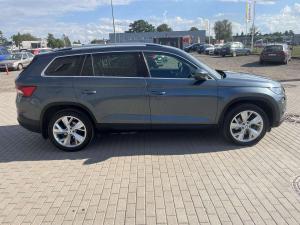 Grey Skoda Kodiaq 2018 in Marijampole, with an engine capacity of 1.97 L and mileage of 211 thousand km for 16900 €, photo 5 on AUTOMOTO.COM.LV
