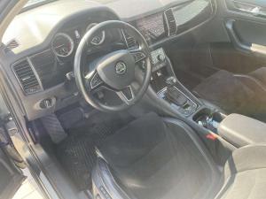 Grey Skoda Kodiaq 2018 in Marijampole, with an engine capacity of 1.97 L and mileage of 211 thousand km for 16900 €, photo 10 on AUTOMOTO.COM.LV