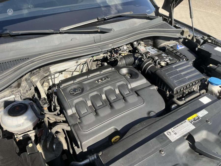 Grey Skoda Kodiaq 2018 in Marijampole, with an engine capacity of 1.97 L and mileage of 211 thousand km for 16900 €, photo 23 on AUTOMOTO.COM.LV