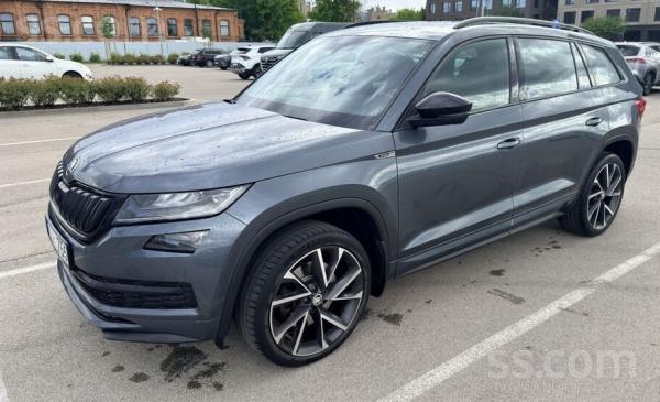 Серый Шкода Kodiaq 2018 в Рига, объемом двигателя 2.00 л и пробегом 187 тыс. км за 21000 €, фото 2 на AUTOMOTO.COM.LV