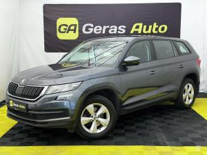 Grey Skoda Kodiaq 2018 in Vilnius, with an engine capacity of 1.50 L and mileage of 78 thousand km for 18200 €, photo  on AUTOMOTO.COM.LV