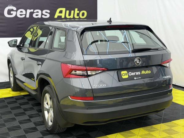 Grey Skoda Kodiaq 2018 in Vilnius, with an engine capacity of 1.50 L and mileage of 78 thousand km for 18200 €, photo 6 on AUTOMOTO.COM.LV