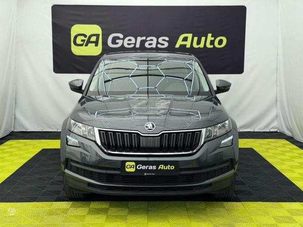 Grey Skoda Kodiaq 2018 in Vilnius, with an engine capacity of 1.50 L and mileage of 78 thousand km for 18200 €, photo 7 on AUTOMOTO.COM.LV