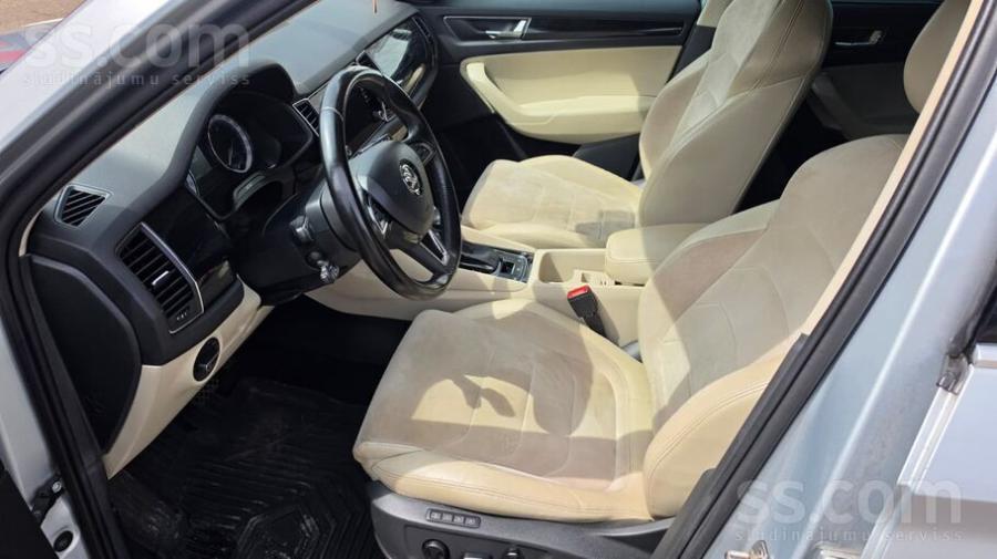 Pelēks Skoda Kodiaq 2018 Rīga, ar dzinēja tilpumu 2.00 L un nobraukumu 240 tūkst. km par 15700 €, foto 9 vietnē AUTOMOTO.COM.LV