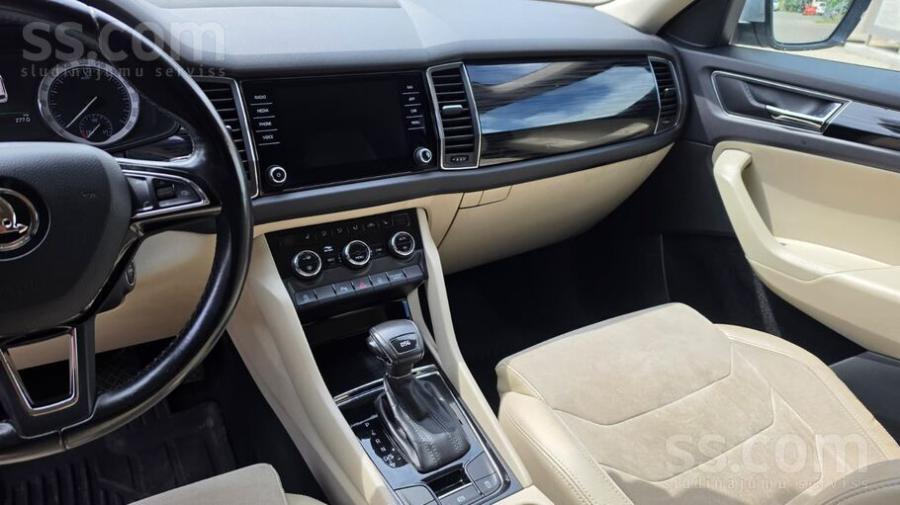 Серый Шкода Kodiaq 2018 в Рига, объемом двигателя 2.00 л и пробегом 240 тыс. км за 15700 €, фото 8 на AUTOMOTO.COM.LV