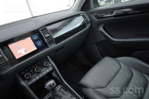 Grey Skoda Kodiaq 2018 in Riga, with an engine capacity of 2.00 L and mileage of 0 thousand km for 16495 €, photo 10 on AUTOMOTO.COM.LV