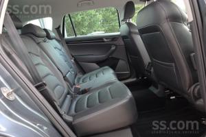 Grey Skoda Kodiaq 2018 in Riga, with an engine capacity of 2.00 L and mileage of 0 thousand km for 16495 €, photo 18 on AUTOMOTO.COM.LV