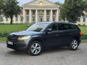 Grey Skoda Kodiaq 2018 in Ukmerge, with an engine capacity of 0.00 L and mileage of 131 thousand km for 22000 €, photo  on AUTOMOTO.COM.LV