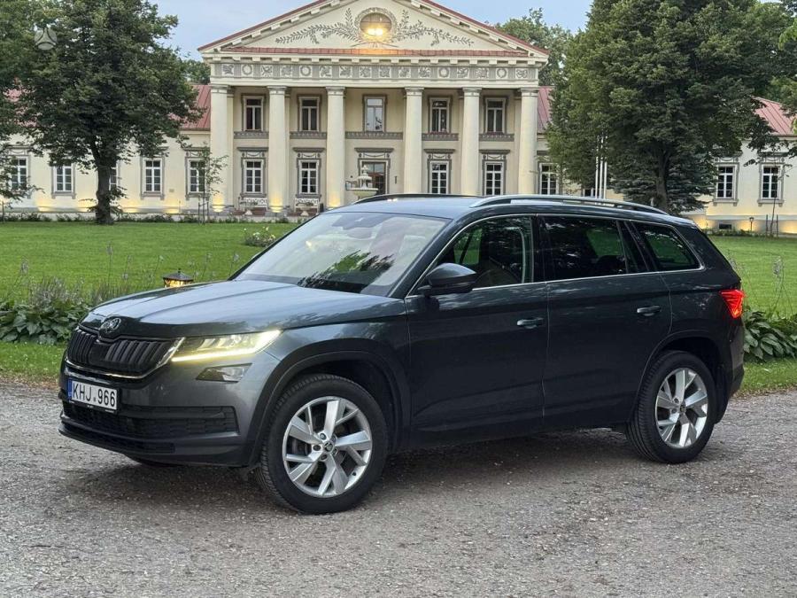 Pelēks Skoda Kodiaq 2018 Ukmergė, ar dzinēja tilpumu 0.00 L un nobraukumu 131 tūkst. km par 22000 €, foto 1 vietnē AUTOMOTO.COM.LV