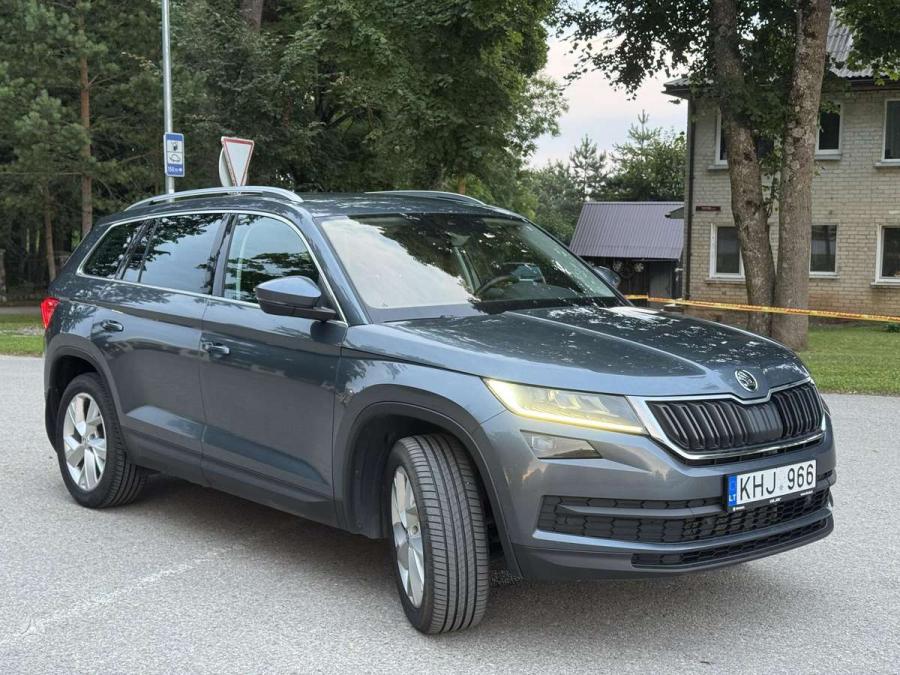 Pelēks Skoda Kodiaq 2018 Ukmergė, ar dzinēja tilpumu 0.00 L un nobraukumu 131 tūkst. km par 22000 €, foto 7 vietnē AUTOMOTO.COM.LV