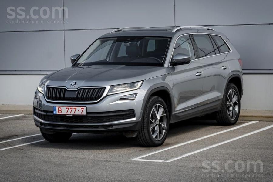 Pelēks Skoda Kodiaq 2018 Rīga, ar dzinēja tilpumu 1.40 L un nobraukumu 201 tūkst. km par 16950 €, foto 1 vietnē AUTOMOTO.COM.LV