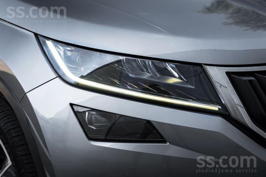Pelēks Skoda Kodiaq 2018 Rīga, ar dzinēja tilpumu 1.40 L un nobraukumu 201 tūkst. km par 16950 €, foto 8 vietnē AUTOMOTO.COM.LV