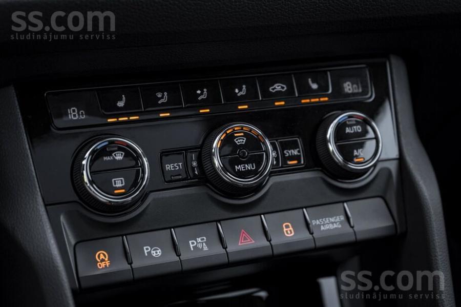 Pelēks Skoda Kodiaq 2018 Rīga, ar dzinēja tilpumu 1.40 L un nobraukumu 201 tūkst. km par 16950 €, foto 23 vietnē AUTOMOTO.COM.LV