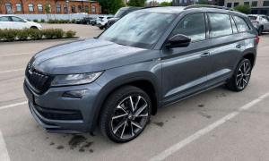 Серый Шкода Kodiaq 2018 в Аникщяй, объемом двигателя 2.00 л и пробегом 187 тыс. км за 20999 €, фото  на AUTOMOTO.COM.LV