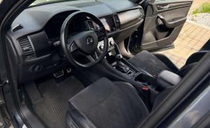 Pelēks Skoda Kodiaq 2018 Anykščiai, ar dzinēja tilpumu 2.00 L un nobraukumu 187 tūkst. km par 20999 €, foto 5 vietnē AUTOMOTO.COM.LV
