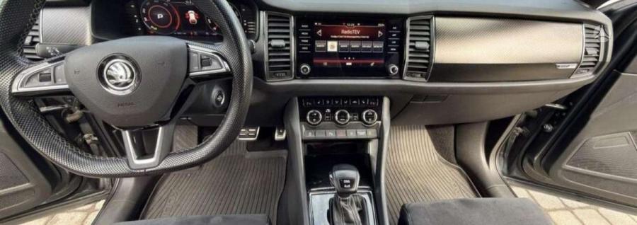 Pelēks Skoda Kodiaq 2018 Anykščiai, ar dzinēja tilpumu 2.00 L un nobraukumu 187 tūkst. km par 20999 €, foto 6 vietnē AUTOMOTO.COM.LV