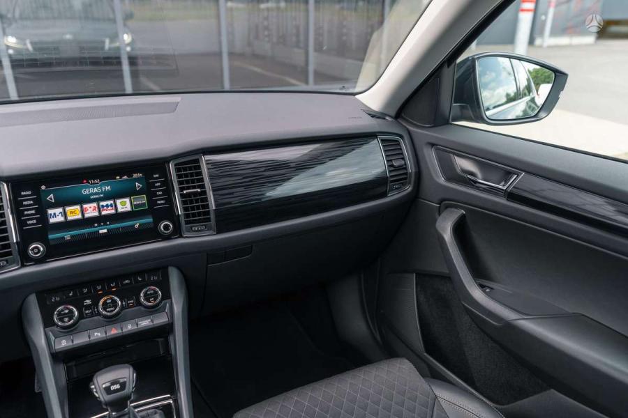 Серый Шкода Kodiaq 2018 в Вильнюс, объемом двигателя 1.40 л и пробегом 138 тыс. км за 17700 €, фото 17 на AUTOMOTO.COM.LV