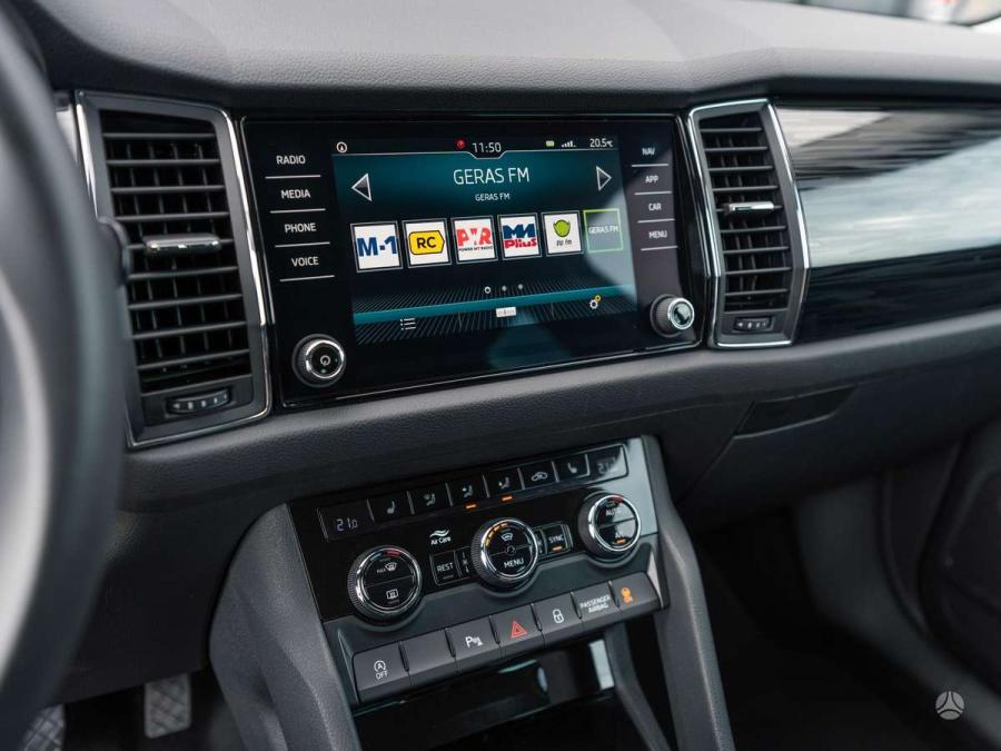 Серый Шкода Kodiaq 2018 в Вильнюс, объемом двигателя 1.40 л и пробегом 138 тыс. км за 17700 €, фото 23 на AUTOMOTO.COM.LV