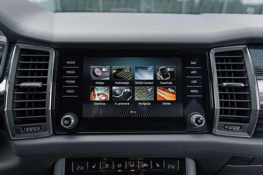 Серый Шкода Kodiaq 2018 в Вильнюс, объемом двигателя 1.40 л и пробегом 138 тыс. км за 17700 €, фото 25 на AUTOMOTO.COM.LV
