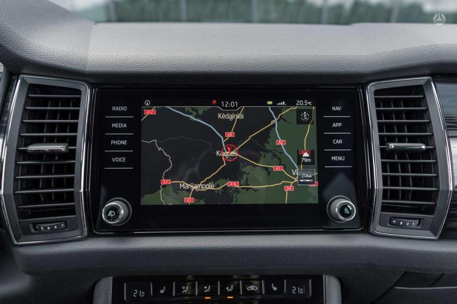 Серый Шкода Kodiaq 2018 в Вильнюс, объемом двигателя 1.40 л и пробегом 138 тыс. км за 17700 €, фото 26 на AUTOMOTO.COM.LV