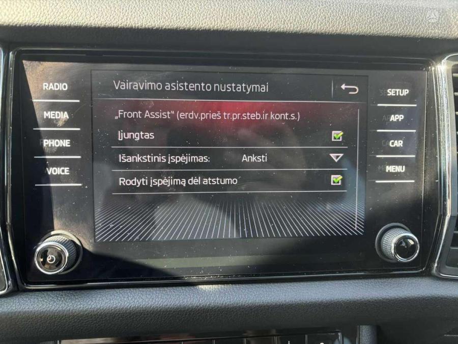 Серый Шкода Kodiaq 2018 в Клайпеда, объемом двигателя 1.97 л и пробегом 266 тыс. км за 14600 €, фото 15 на AUTOMOTO.COM.LV