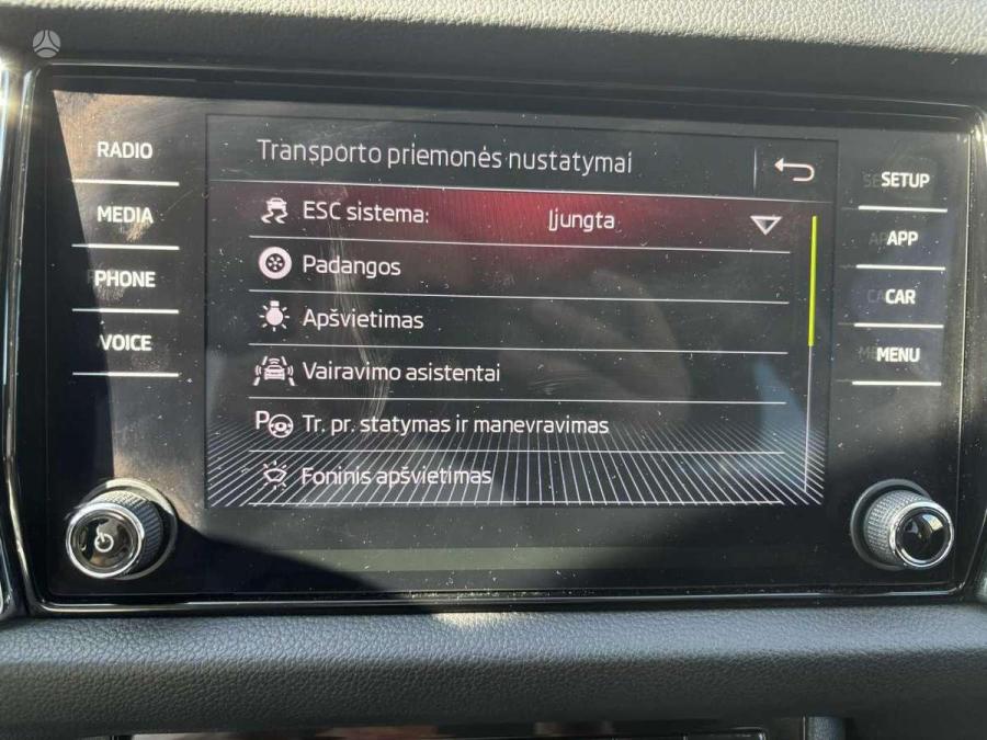 Серый Шкода Kodiaq 2018 в Клайпеда, объемом двигателя 1.97 л и пробегом 266 тыс. км за 14600 €, фото 16 на AUTOMOTO.COM.LV