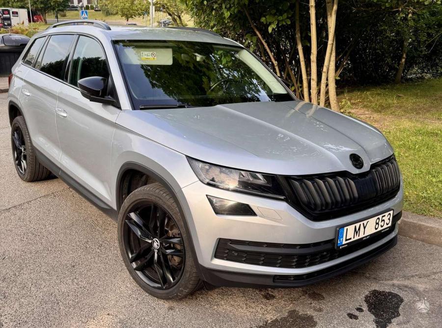 Серый Шкода Kodiaq 2018 в Вильнюс, объемом двигателя 1.97 л и пробегом 303 тыс. км за 14950 €, фото 1 на AUTOMOTO.COM.LV