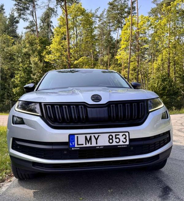 Серый Шкода Kodiaq 2018 в Вильнюс, объемом двигателя 1.97 л и пробегом 303 тыс. км за 14950 €, фото 2 на AUTOMOTO.COM.LV