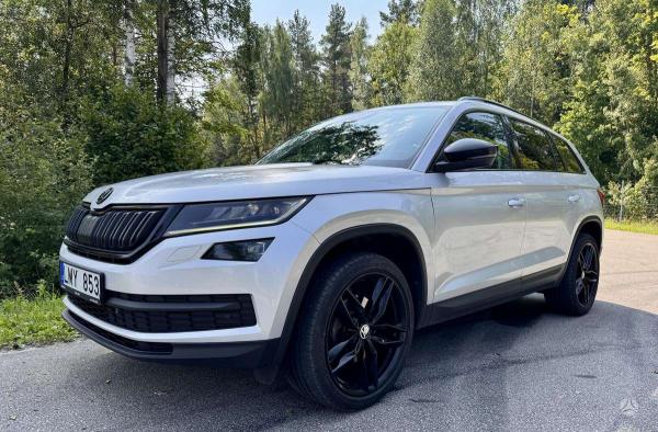 Серый Шкода Kodiaq 2018 в Вильнюс, объемом двигателя 1.97 л и пробегом 303 тыс. км за 14950 €, фото 3 на AUTOMOTO.COM.LV