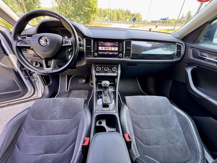 Серый Шкода Kodiaq 2018 в Вильнюс, объемом двигателя 1.97 л и пробегом 303 тыс. км за 14950 €, фото 18 на AUTOMOTO.COM.LV