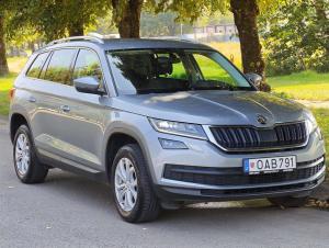 Серый Шкода Kodiaq 2018 в Вильнюс, объемом двигателя 1.97 л и пробегом 161 тыс. км за 21000 €, фото  на AUTOMOTO.COM.LV