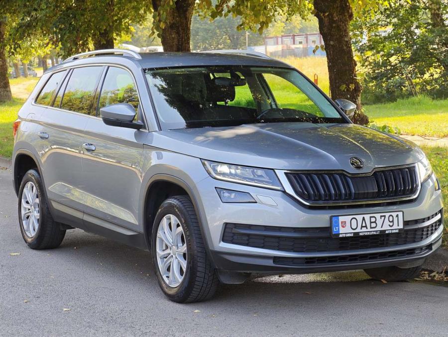 Серый Шкода Kodiaq 2018 в Вильнюс, объемом двигателя 1.97 л и пробегом 161 тыс. км за 21000 €, фото 1 на AUTOMOTO.COM.LV