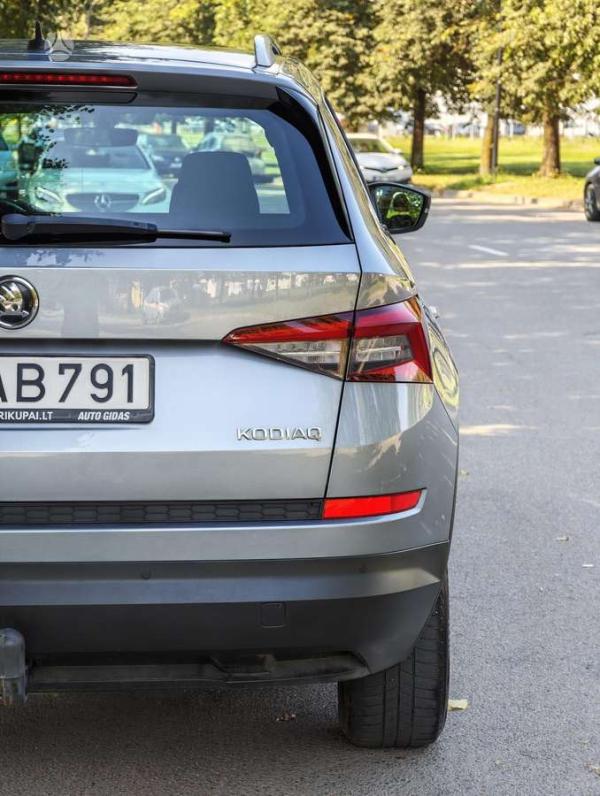 Серый Шкода Kodiaq 2018 в Вильнюс, объемом двигателя 1.97 л и пробегом 161 тыс. км за 21000 €, фото 8 на AUTOMOTO.COM.LV