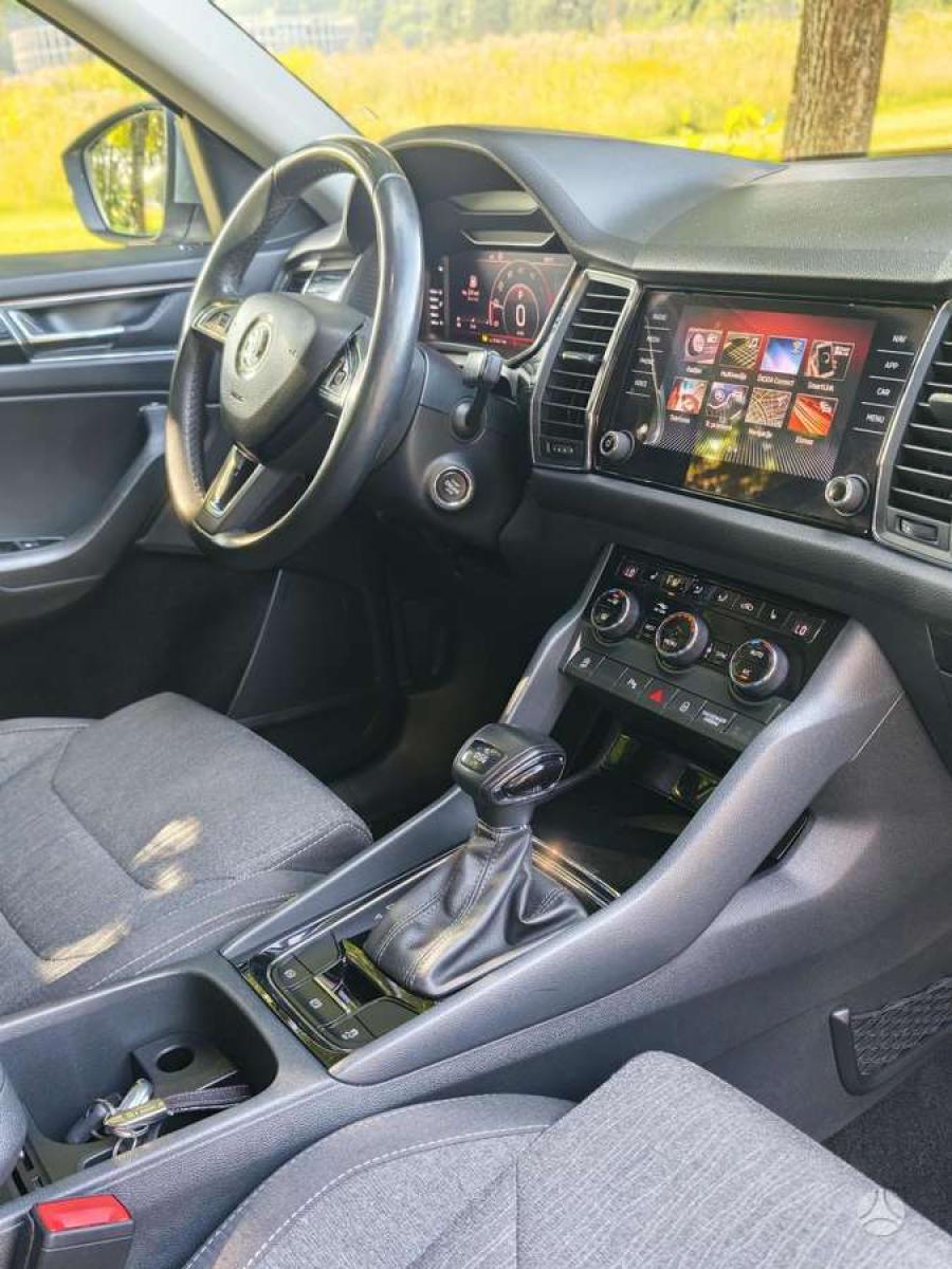 Серый Шкода Kodiaq 2018 в Вильнюс, объемом двигателя 1.97 л и пробегом 161 тыс. км за 21000 €, фото 12 на AUTOMOTO.COM.LV